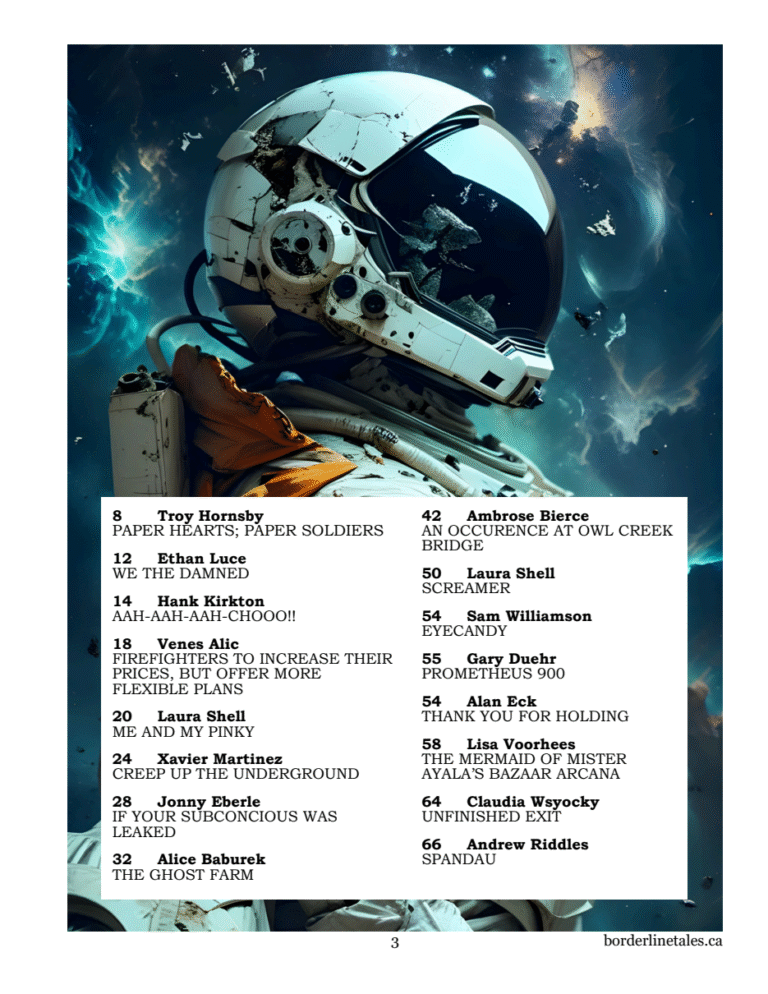Borderline Tales Summer 2025 Issue – Borderline Tales